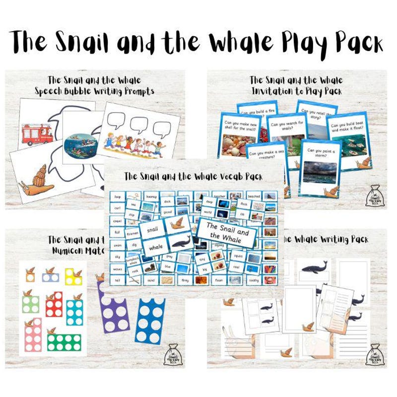 Whale and the Snail - Etsy UK