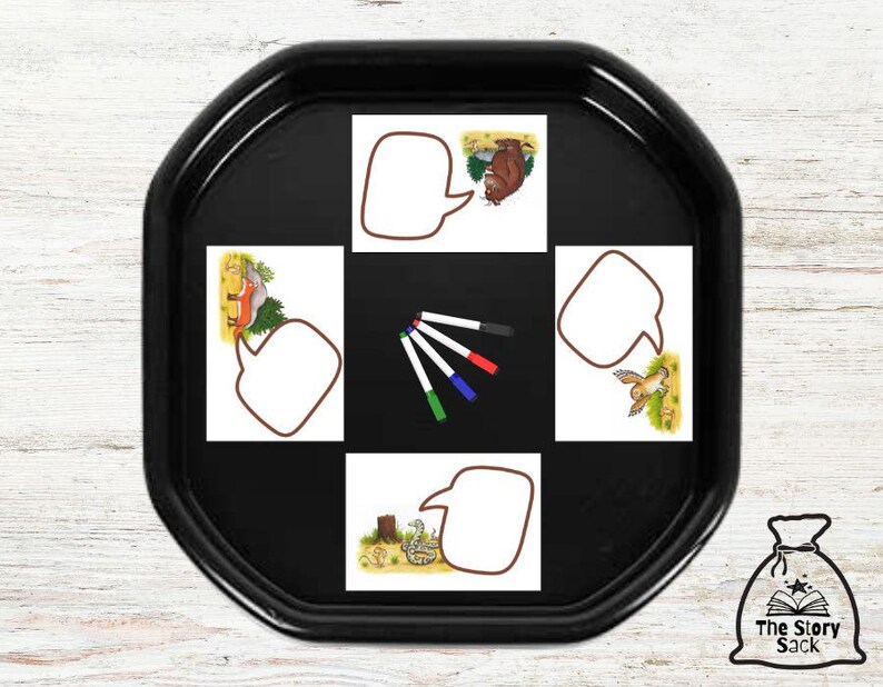 The Gruffalo Inspired - Play and Learn PHONICS/WRITING Pack - PDF ...
