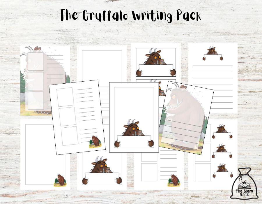 The Gruffalo Inspired - Play and Learn PHONICS/WRITING Pack - PDF ...