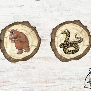 The Gruffalo Inspired Story Log Slices - PDF Download - Etsy