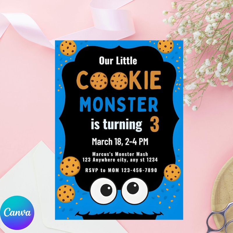 Cookie Monster 2 Png - Etsy