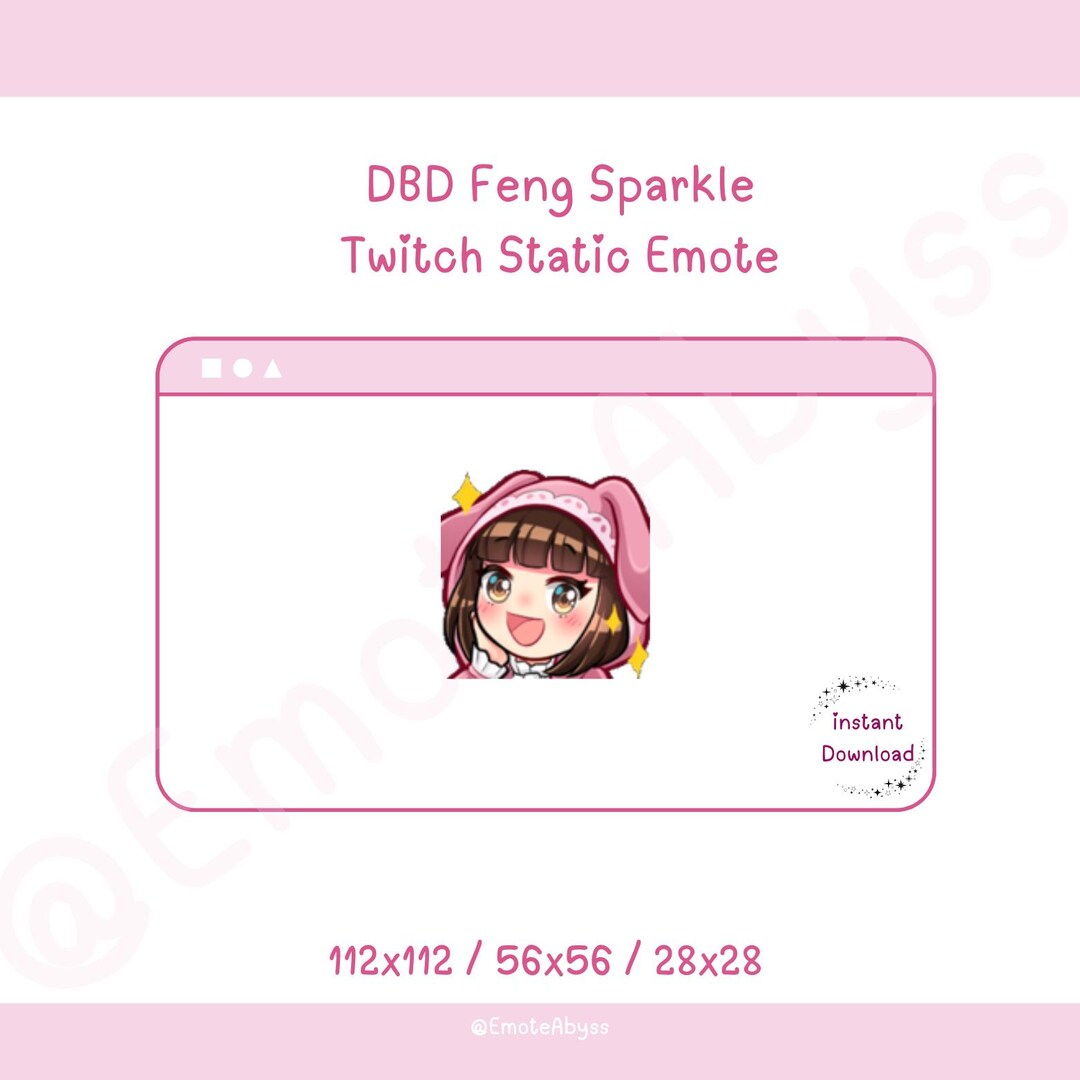 DBD Feng Twitch Emote - Etsy