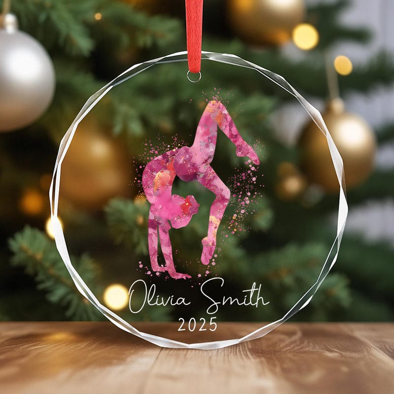 Gymnastics 2025 Ornament - Etsy UK