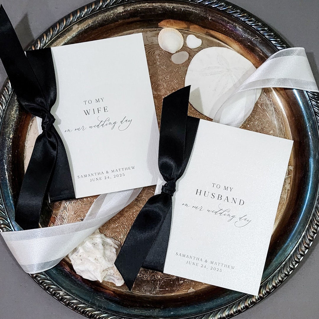 His and Her Vow Books Wedding Vow Books Set of 2 Vow Booklet for Modern ...