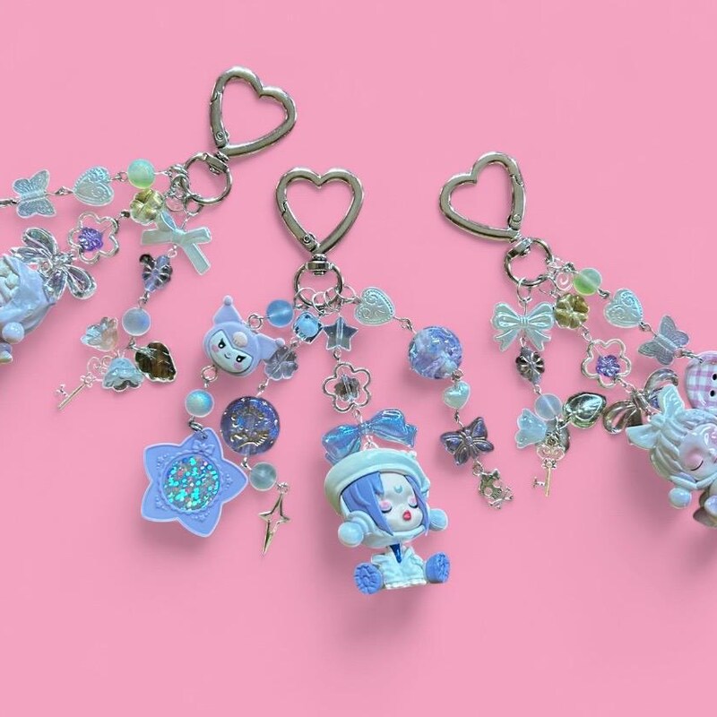 Skullpanda Keychain - Etsy