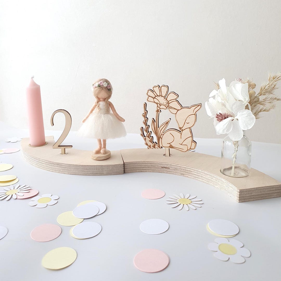 Geburtstagskranz Holz Mit Figuren