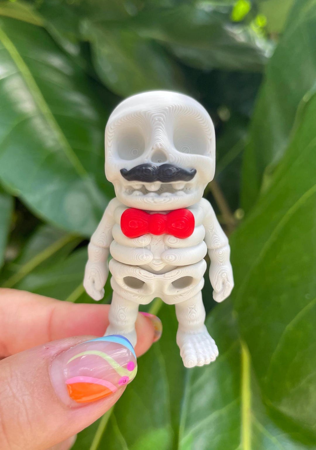 3D Printed Skeleton | Mr. Skeleton | Articulated Skeleton | Fidget Toy ...