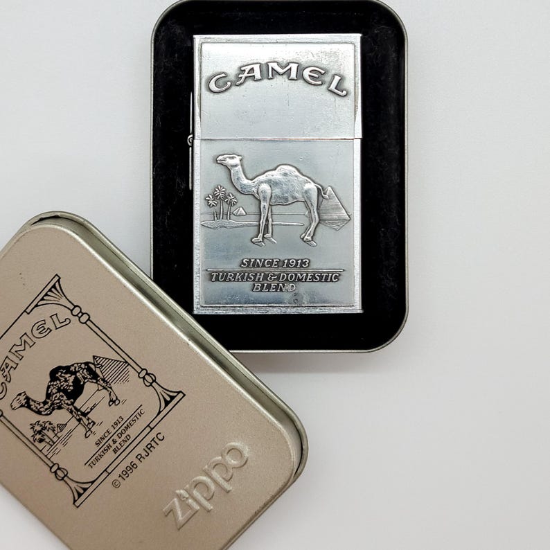 Vintage 1996 Camel Zippo Lighter 1932 Replica Second Release Good Used ...