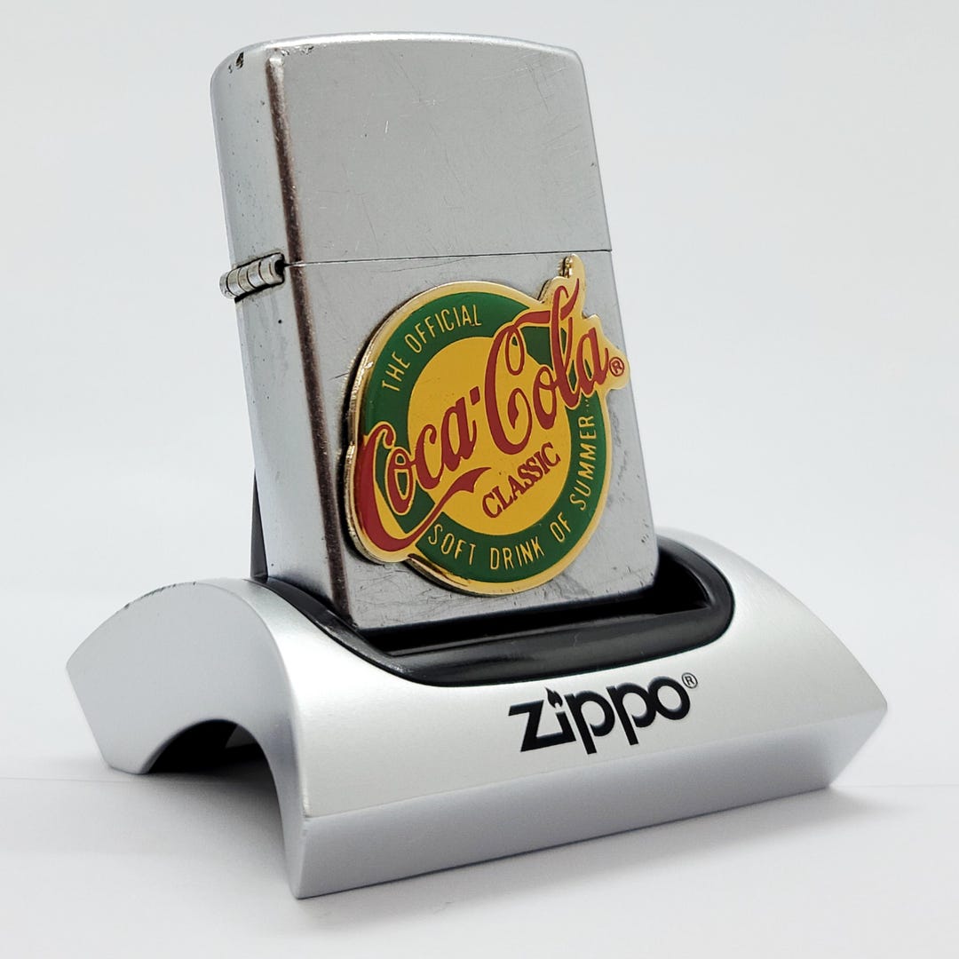 Vintage 2001 Zippo Coca-cola Lighter – Retro Summer Memorabilia - Etsy