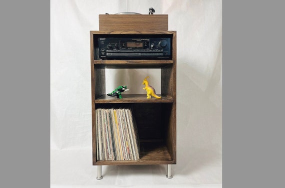 Side Cabinet / Media Stand for Turntable and Receiver - Etsy