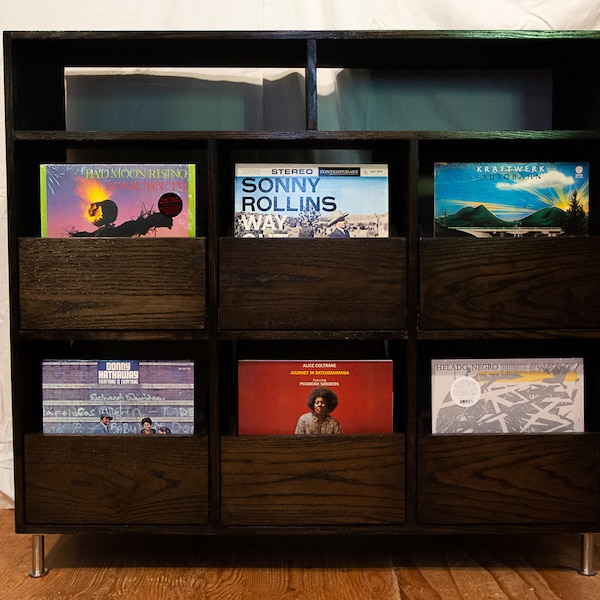 Record Cabinet - Etsy