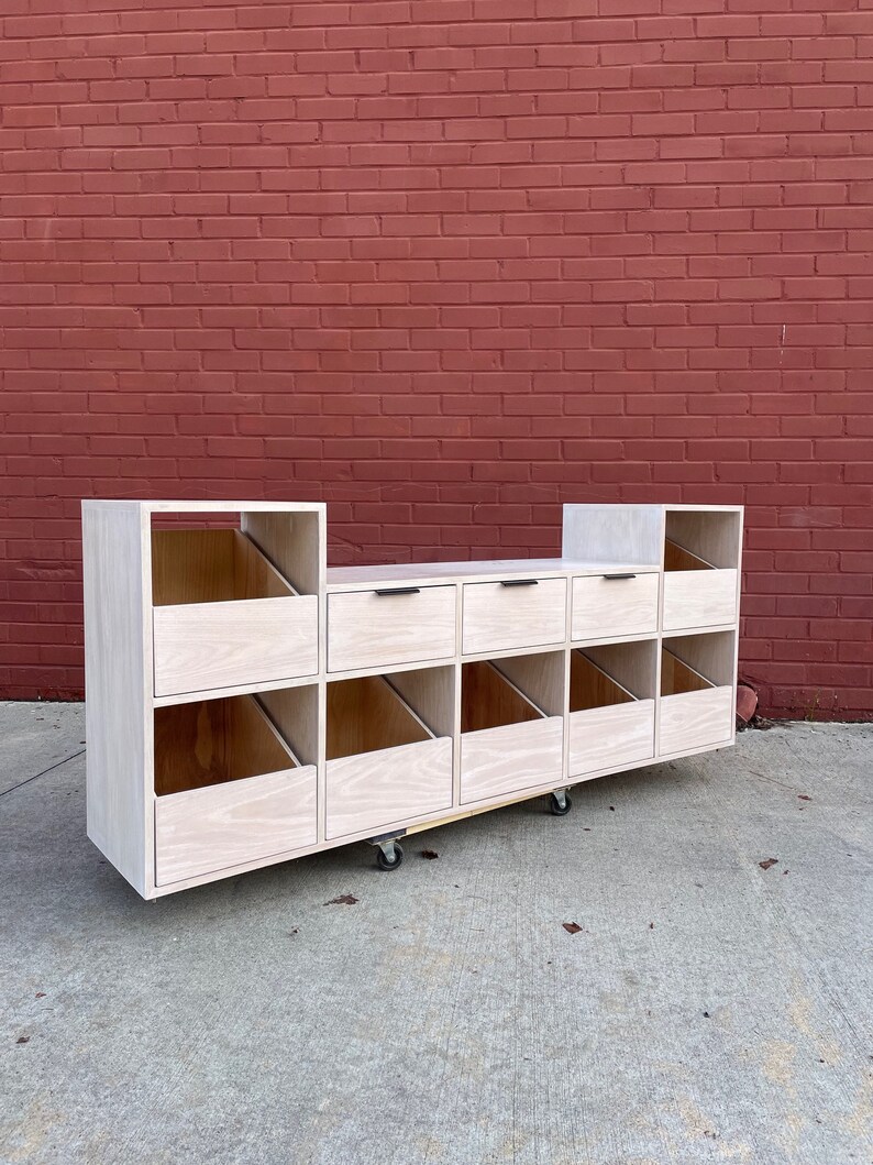 Record Storage Cabinet 10-drawer - Etsy