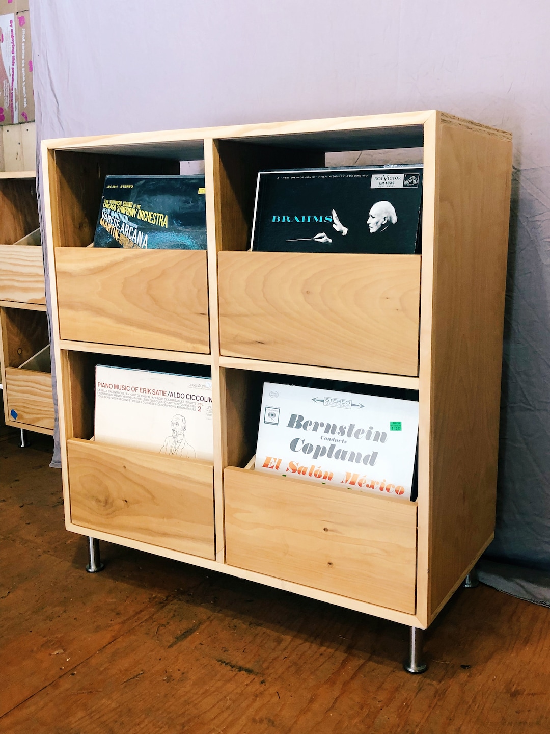 R/D Vinyl Record Storage Cabinet, 4-drawer Made in Los Angeles - Etsy