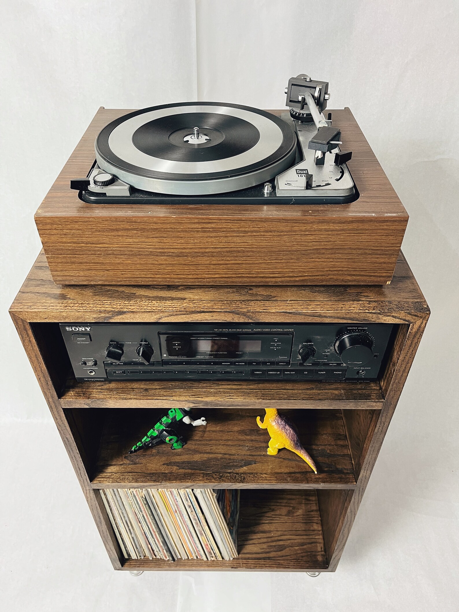 Side Cabinet / Media Stand for Turntable and Receiver - Etsy
