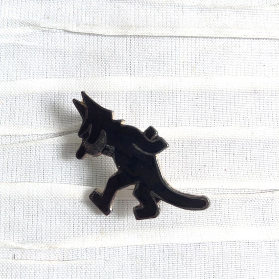 Antique Felix the Cat Pin. Made in England. Antique… - Gem