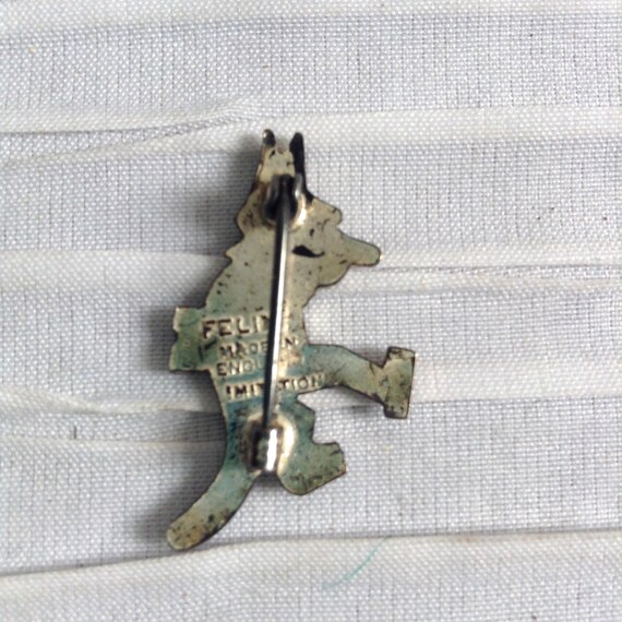 Antique Felix the Cat Pin. Made in England. Antique… - Gem