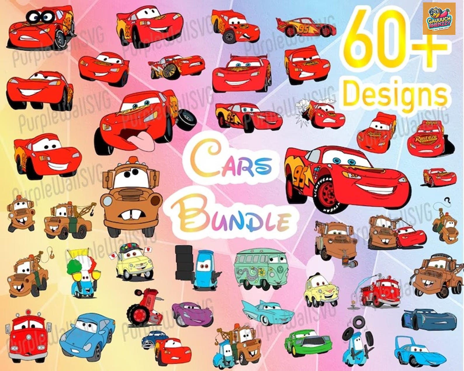 Cars Svg, Lightning McQueen Svg, Cars Svg Files For Cricut, Lightning ...