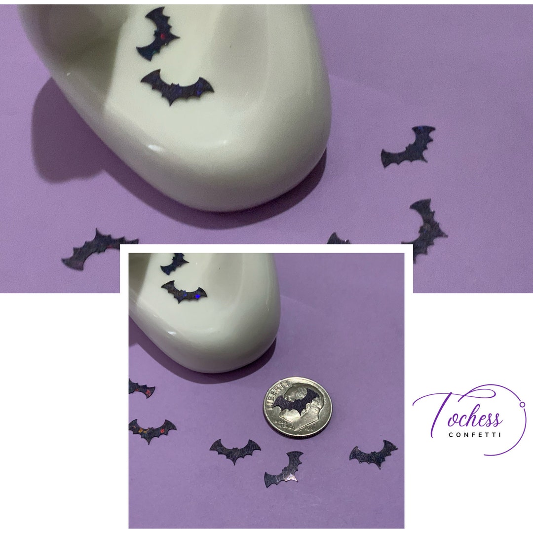 Bat Foilfetti/ Glitter Confetti 50 Pieces - Etsy