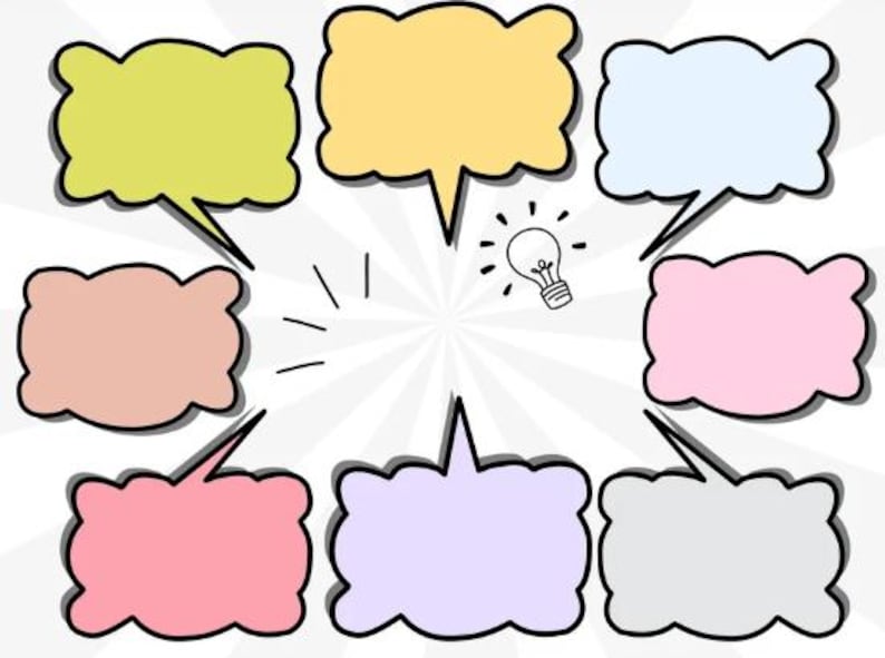Mind Map Template Bundle (35 Piece) - Brainstorming & Idea Generation ...