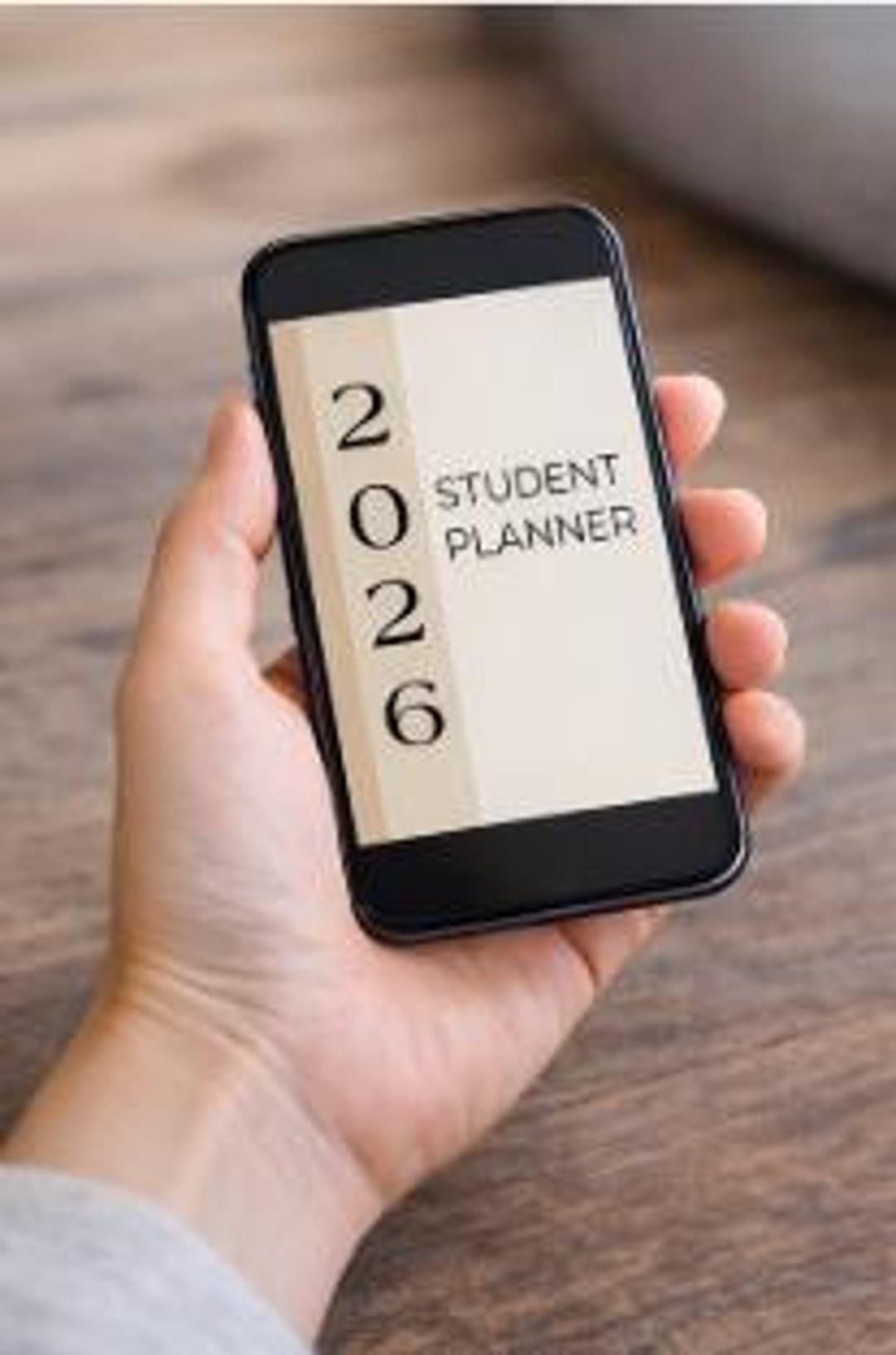 2026 Student Planner PDF | Editable Digital Planner | Printable ...