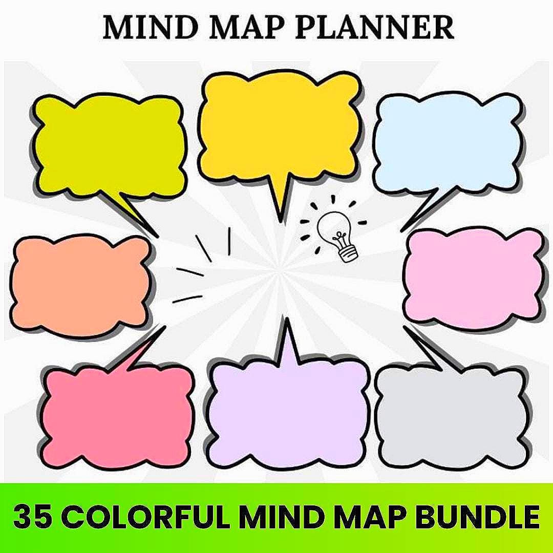 35 Mind Map Templates for Students: Study Guide Templates ...