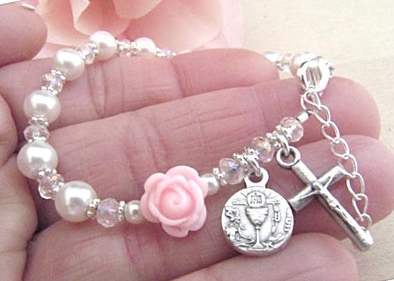 Rosary bracelet etsy store