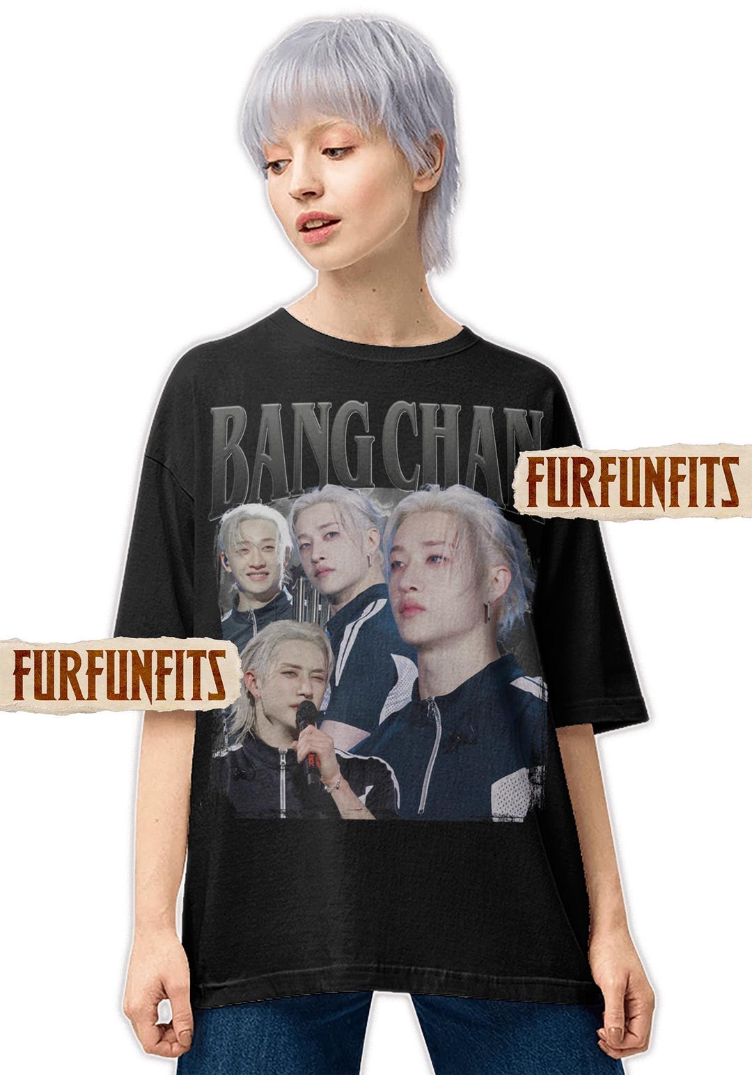 Limited BANG CHAN Stray Kids Shirt - Vintage Graphic Bang Chan Shirt ...
