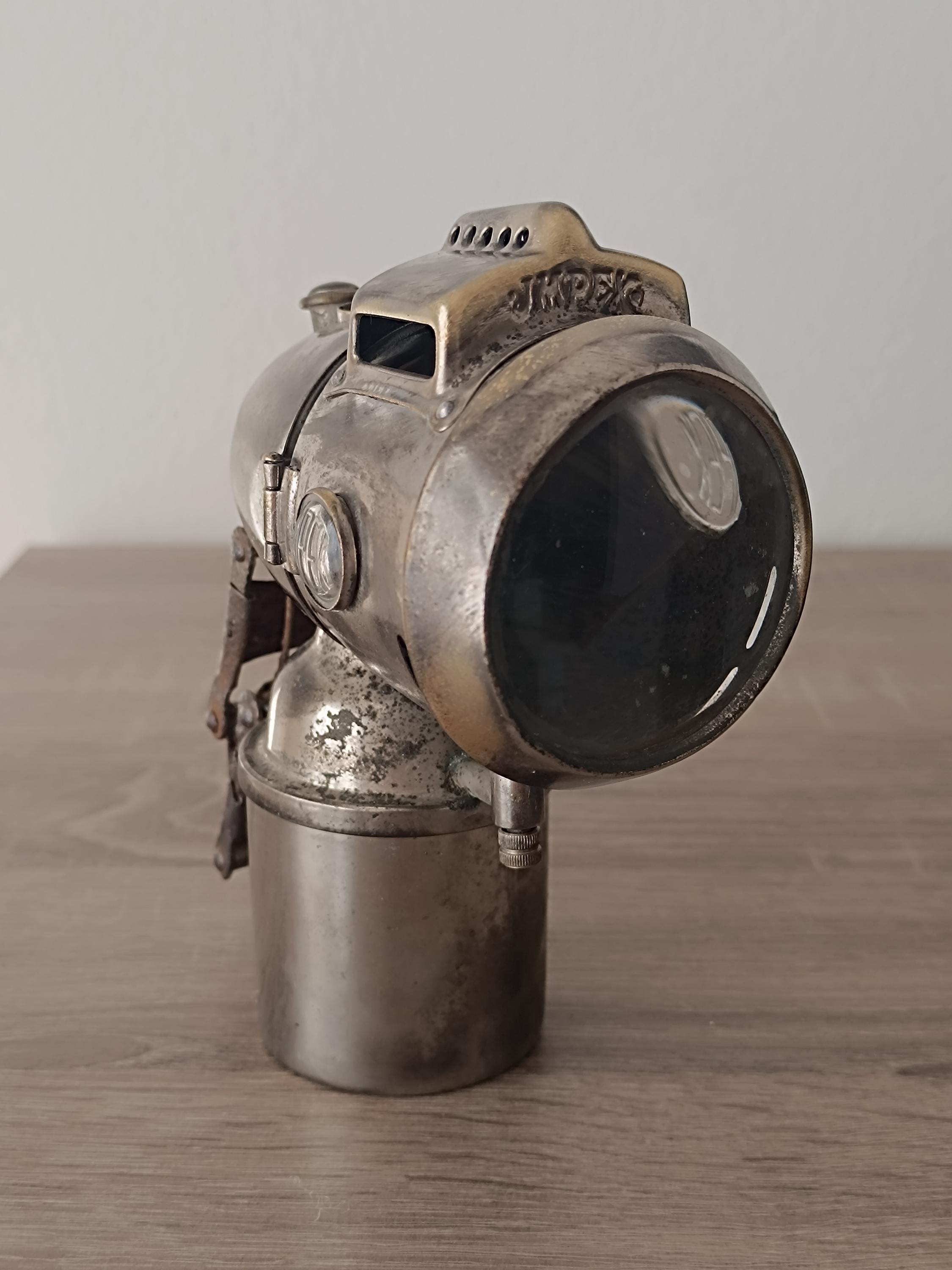 Vintage Carbide Bicycle Lamp – Circa 1930, Antique Patina, Vintage ...