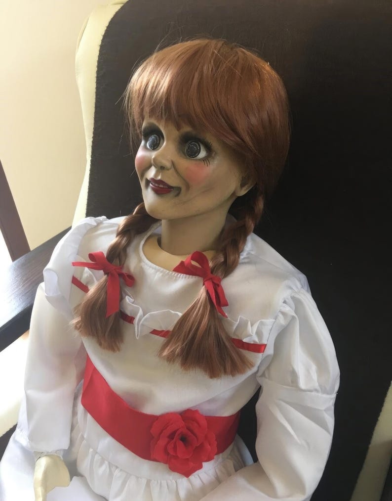 Annabelle Doll, 1:1 Scale Doll, Horror Movie Doll, Scary Doll, Toys ...