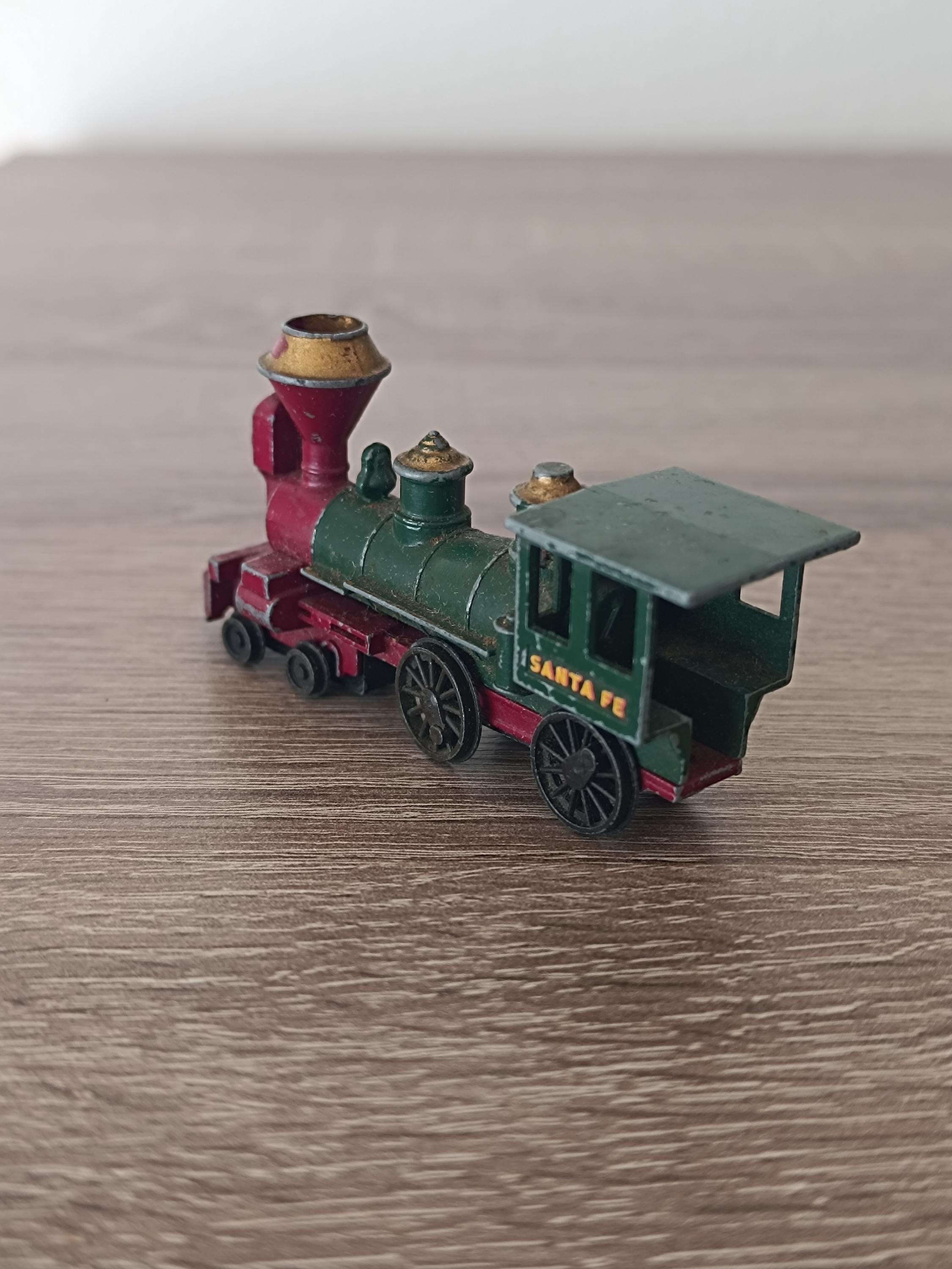 Vintage Matchbox Y-13 Santa Fe Locomotive: Die-cast Model Train - Etsy