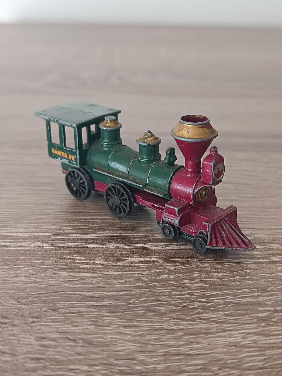 Vintage Matchbox Y-13 Santa Fe Locomotive: Die-cast Model Train - Etsy