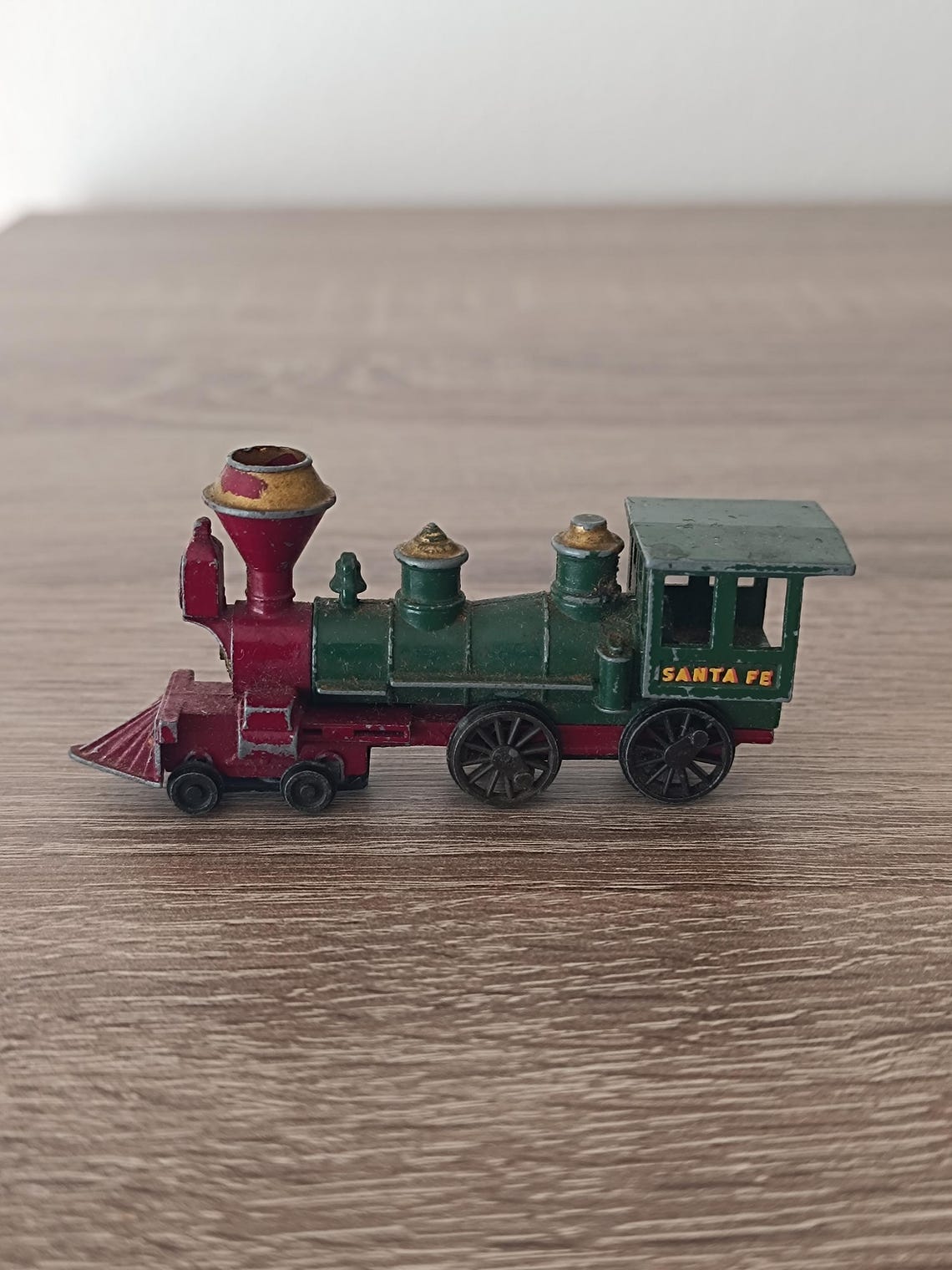 Vintage Matchbox Y-13 Santa Fe Locomotive: Die-cast Model Train - Etsy