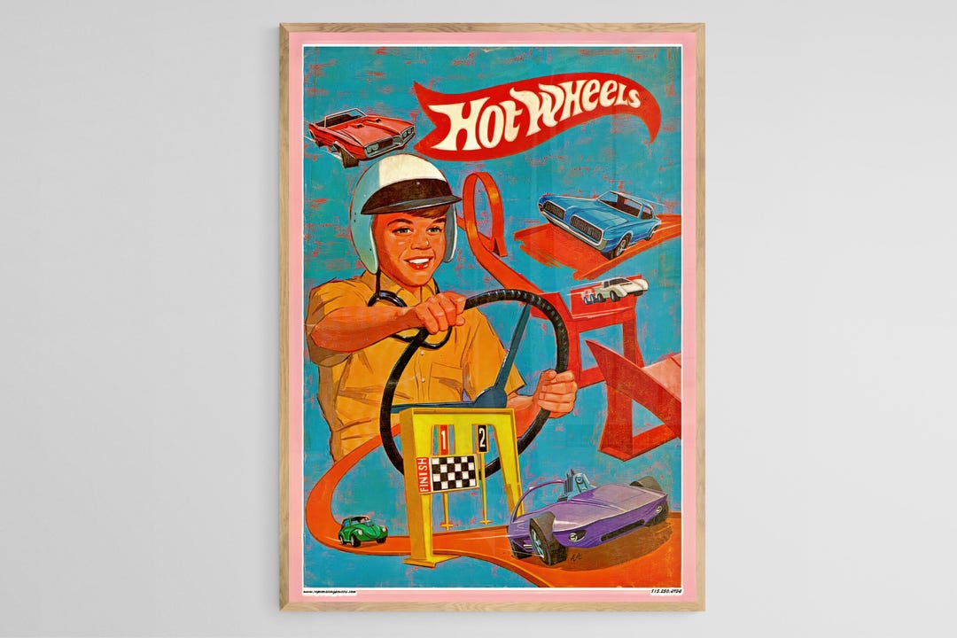 Hot Wheels Poster, Hot Wheels Decor, Hot Wheels Art, Digital Print ...