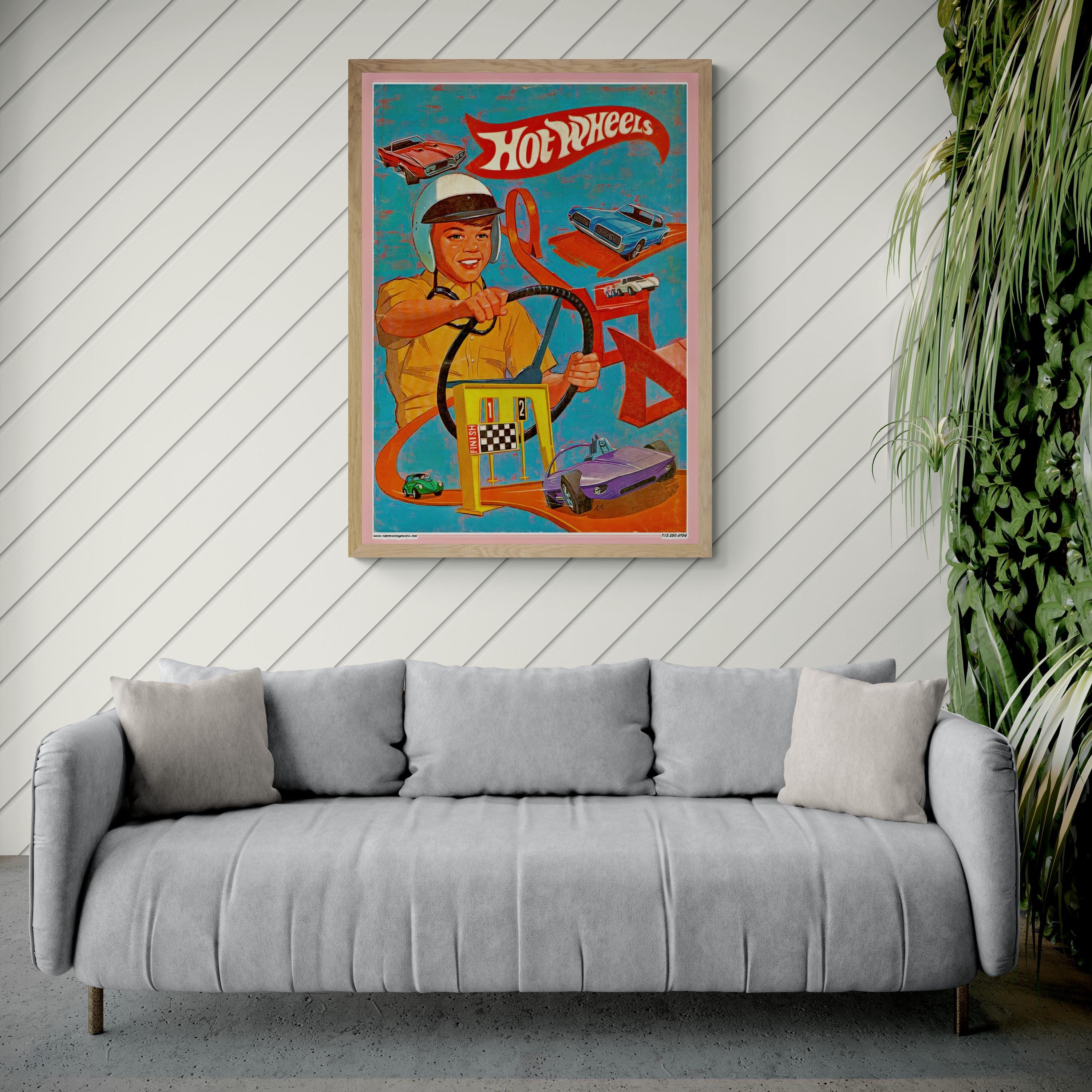 Hot Wheels Poster, Hot Wheels Decor, Hot Wheels Art, Digital Print ...