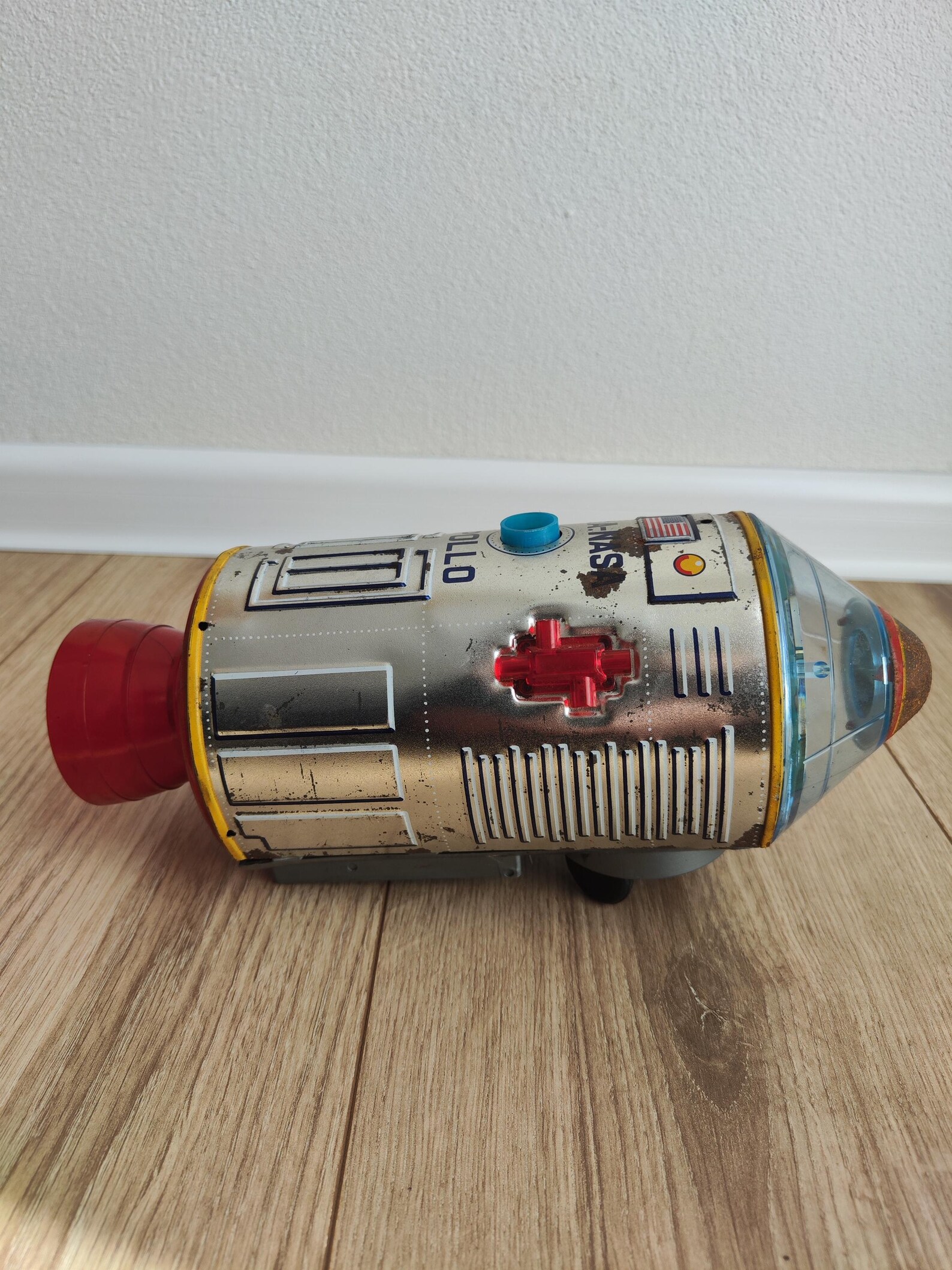 Vintage NASA Apollo Tin Rocket, Modern Toys Japan, 1960s Space Toy - Etsy