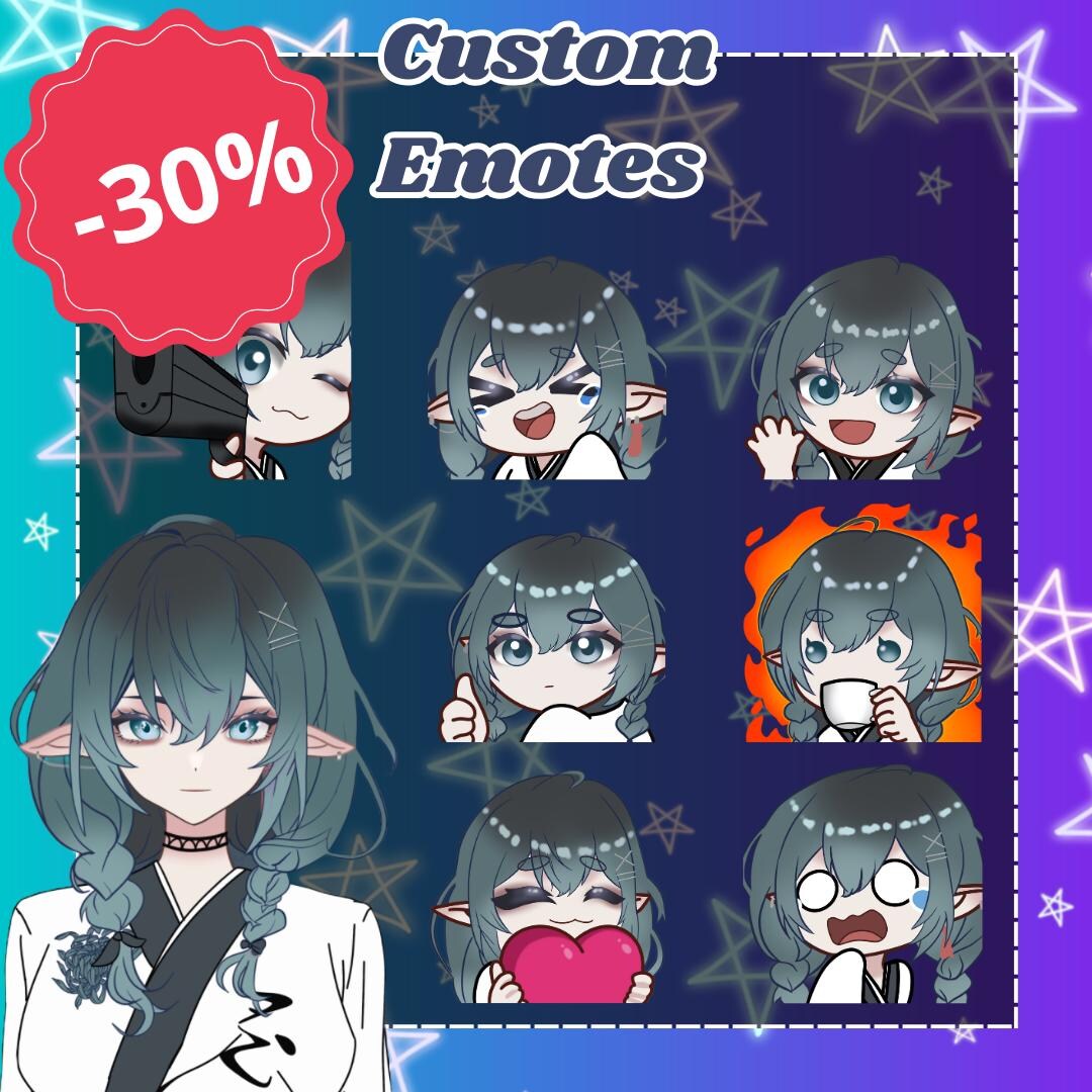 Custom Animated Twitch Emotes | Animated Emotes | Emoticon | for ...