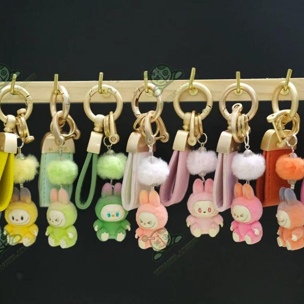 Labubu Plush Key Chains - Etsy