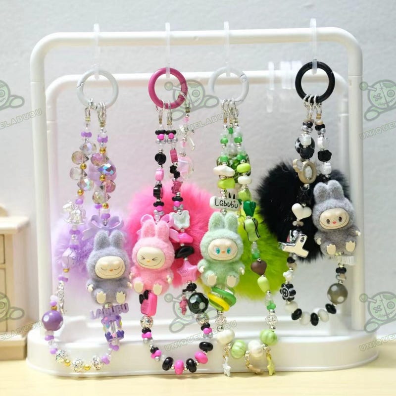 Labubu Phone Charm - Etsy