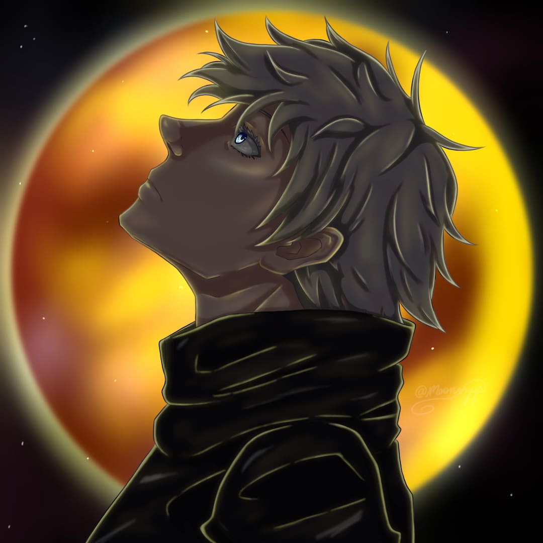 Gojo as the Sun - Etsy