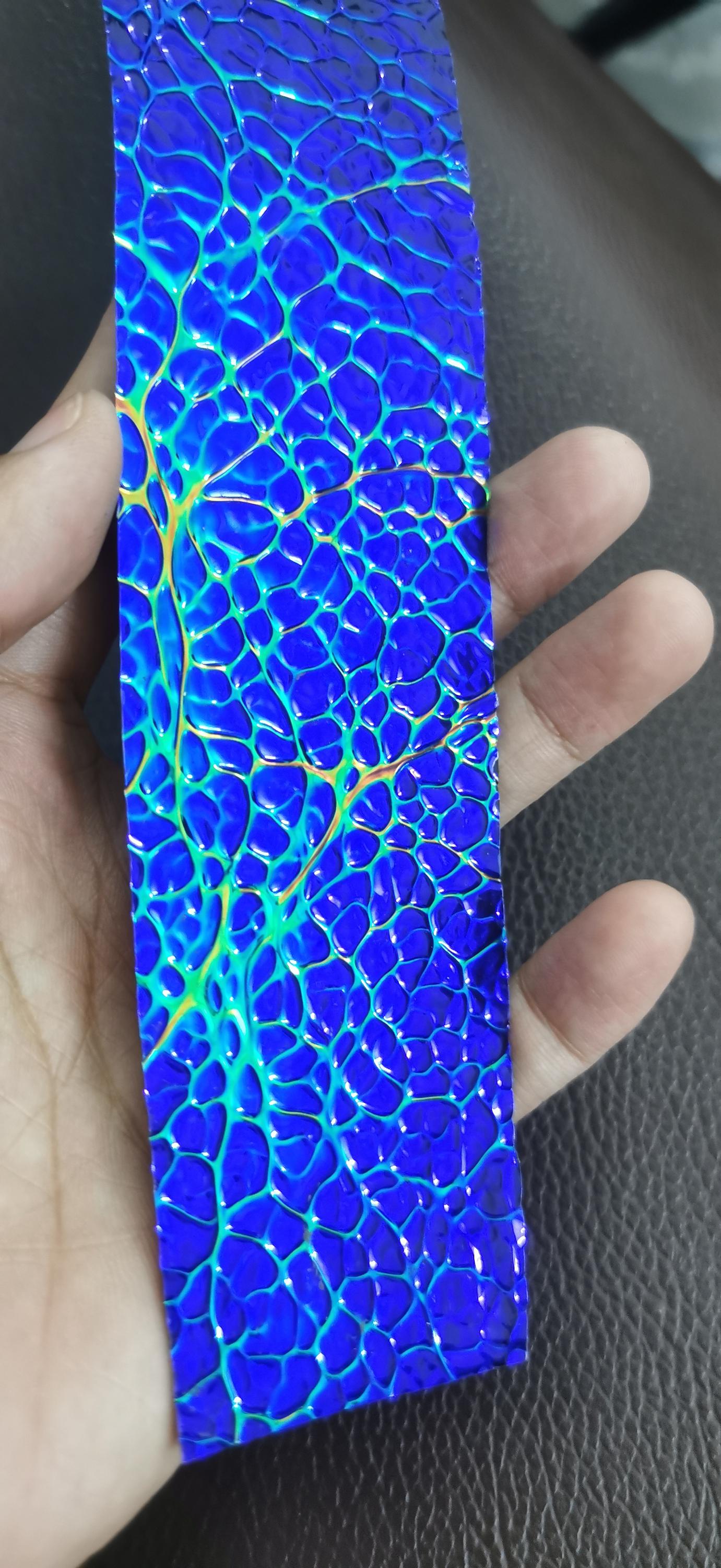 Dichroic Film Deep Blue Dragon, Ring Inlay, Inlay Handmade - Etsy