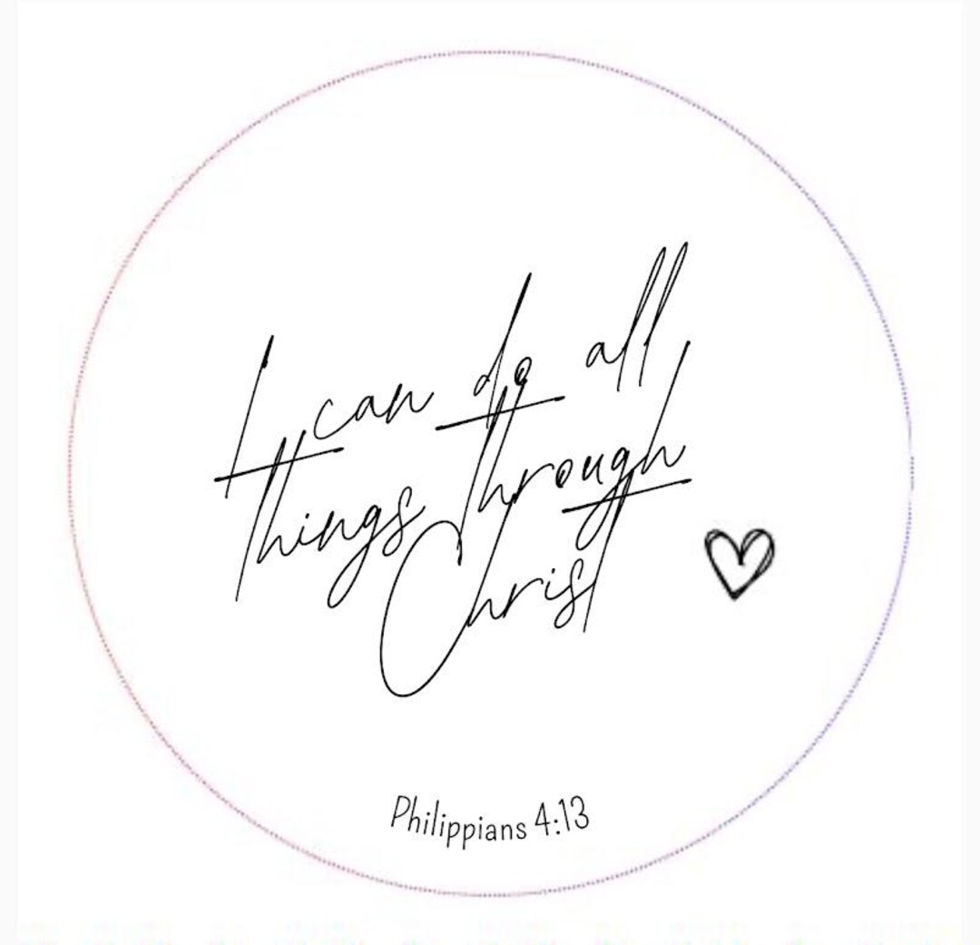 Christian Bible Verse Stickers - Inspirational Decals for Journals ...