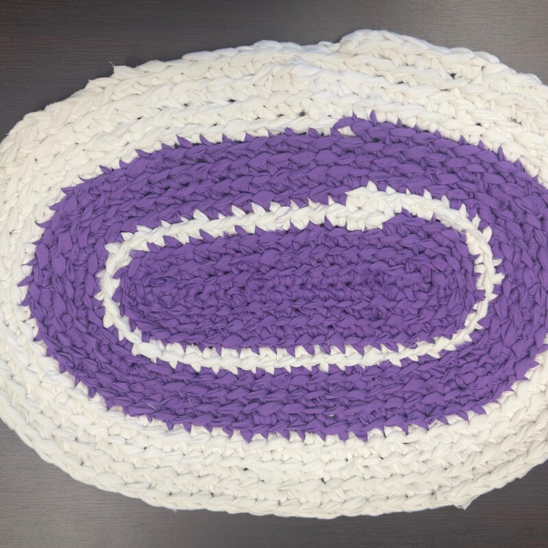 Oval Rag Rug - Etsy