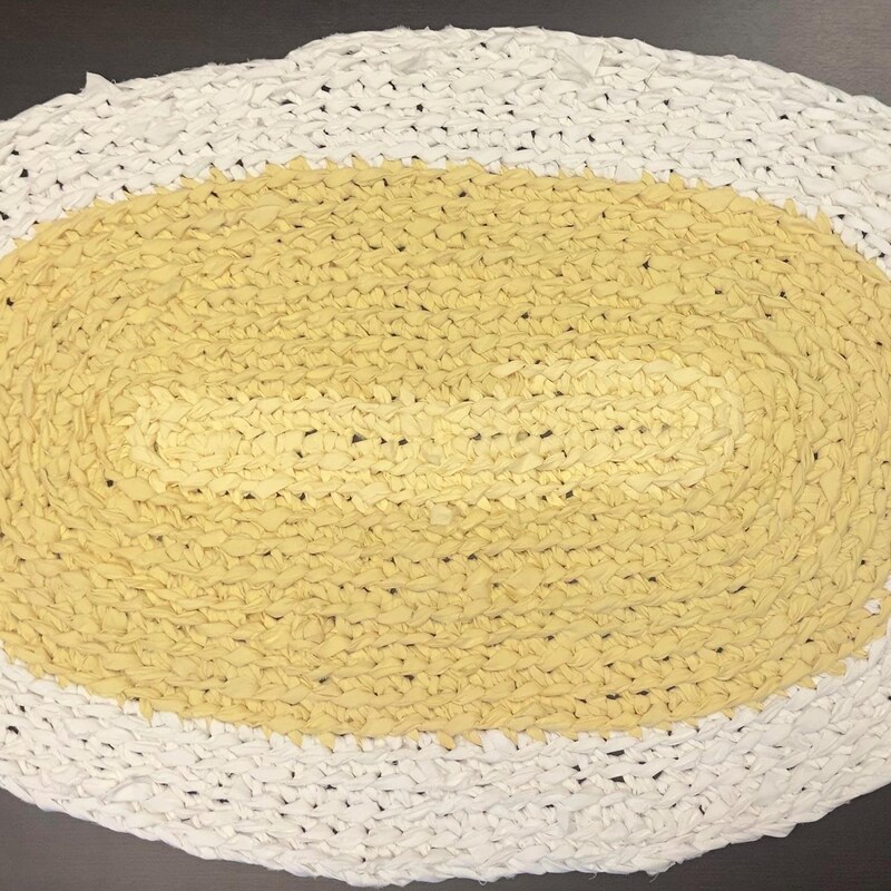 Oval Rag Rug - Etsy