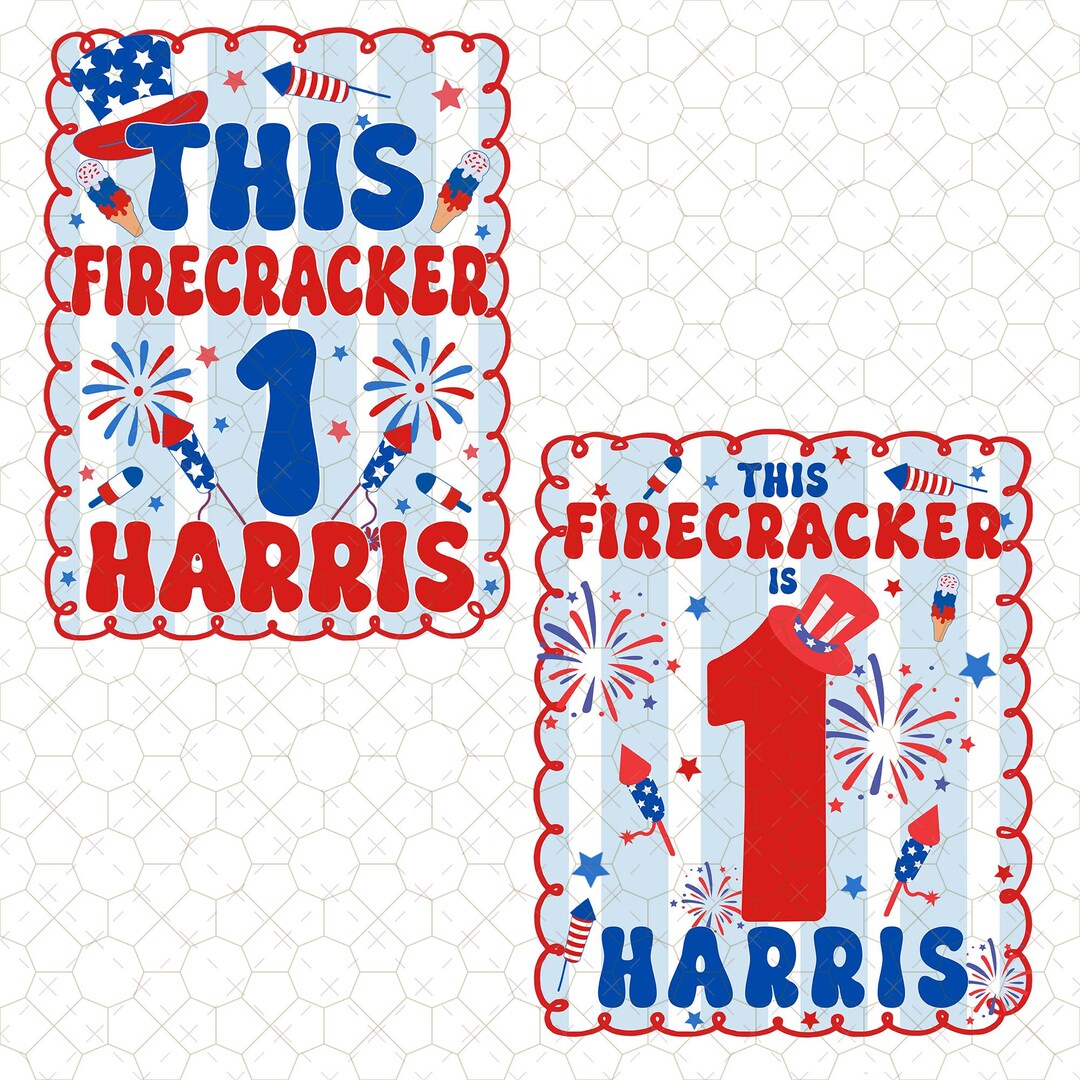 Custom Name and Number This Firecracker Png, 4th July Png Kids Toddler ...