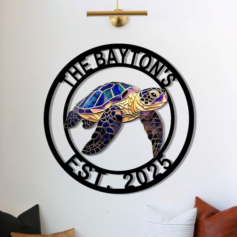 Vacation Home Sign Turtle - Etsy