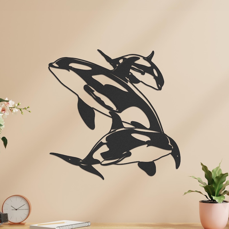 Whale Purple Wall Art - Etsy