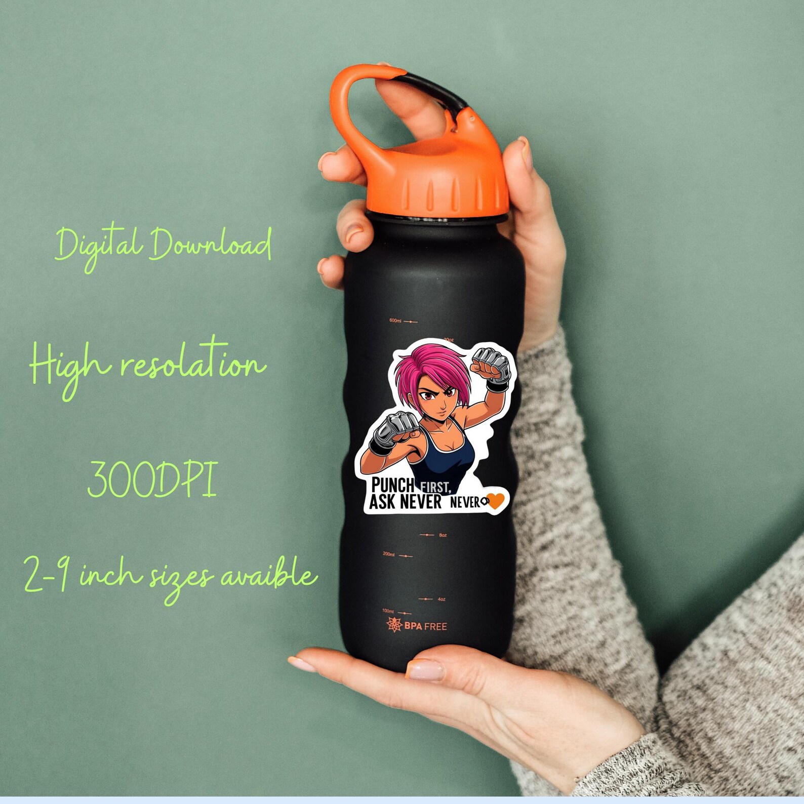 Arcane-inspired Anime Sticker Pack | 14 Digital Pngs | Bold Fighter ...