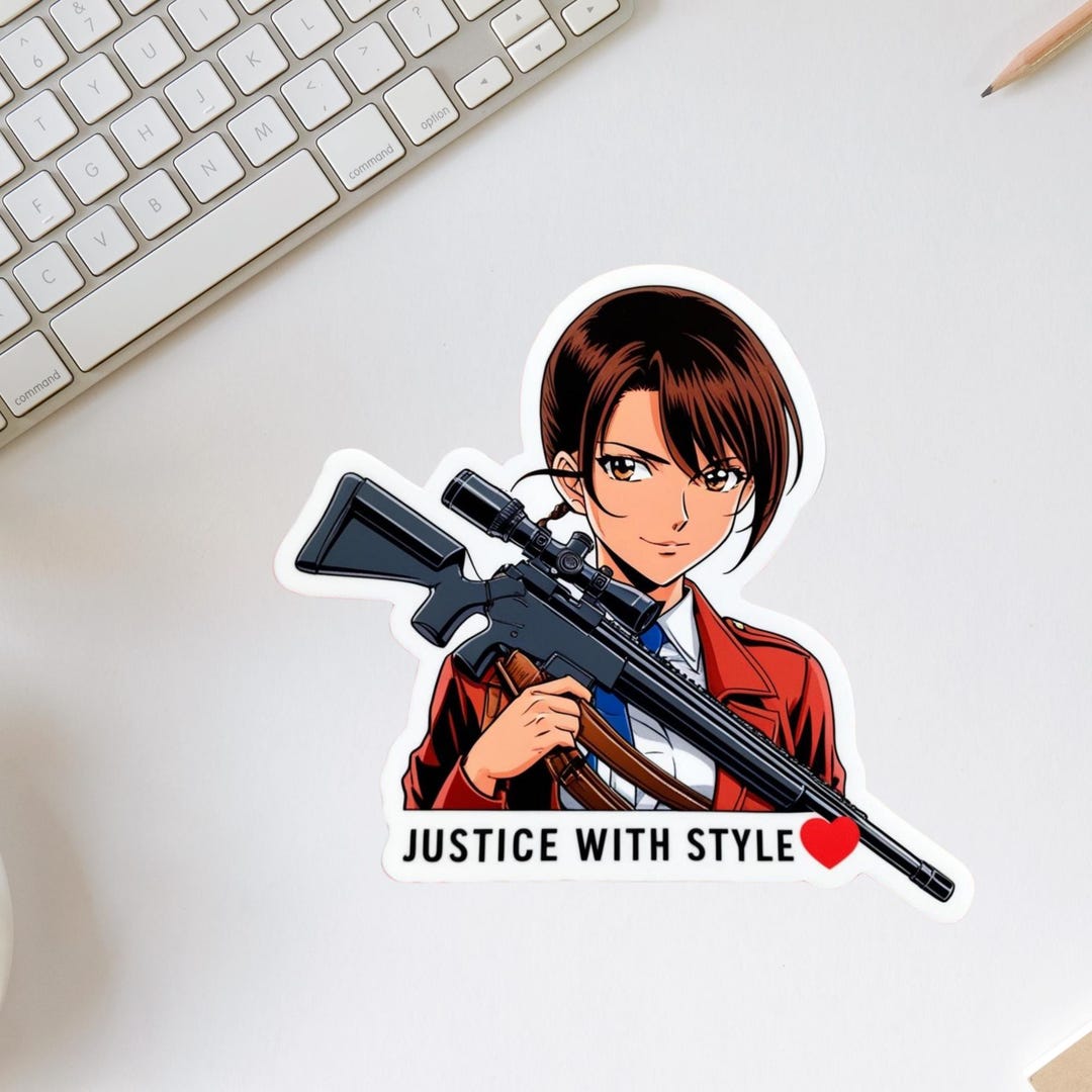 Caitlyn Arcane Aesthetic PNG | Printable Sticker for Gamers & Anime ...