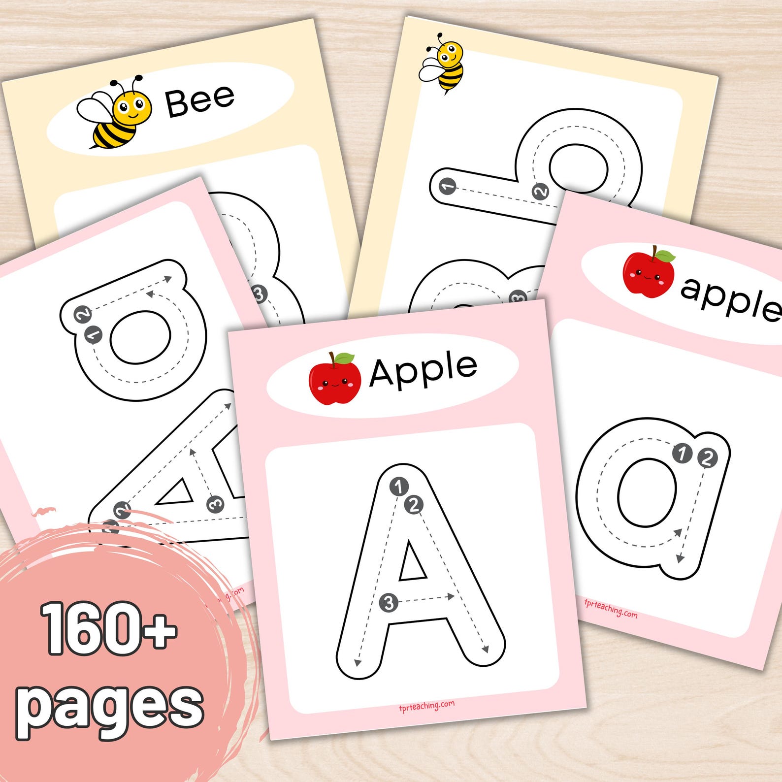 Alphabet Tracing Worksheets | Uppercase & Lowercase Letters, ABC ...