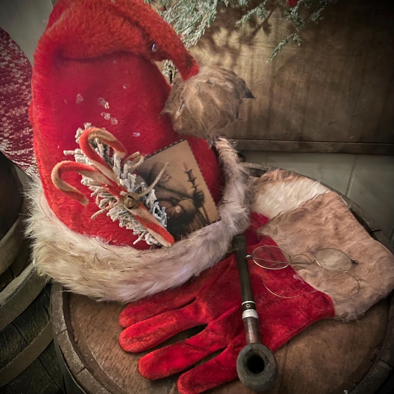 Primitive Christmas Gloves - Etsy